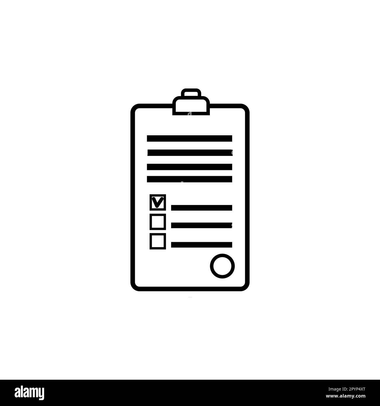 Document with abstract text signed and stamped, a medical form with a ...