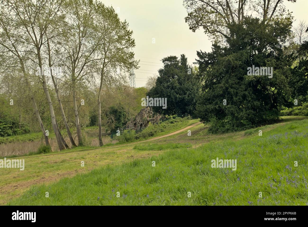 Wanstead Park Grotto, Wanstead, Redbridge, London Stock Photo - Alamy