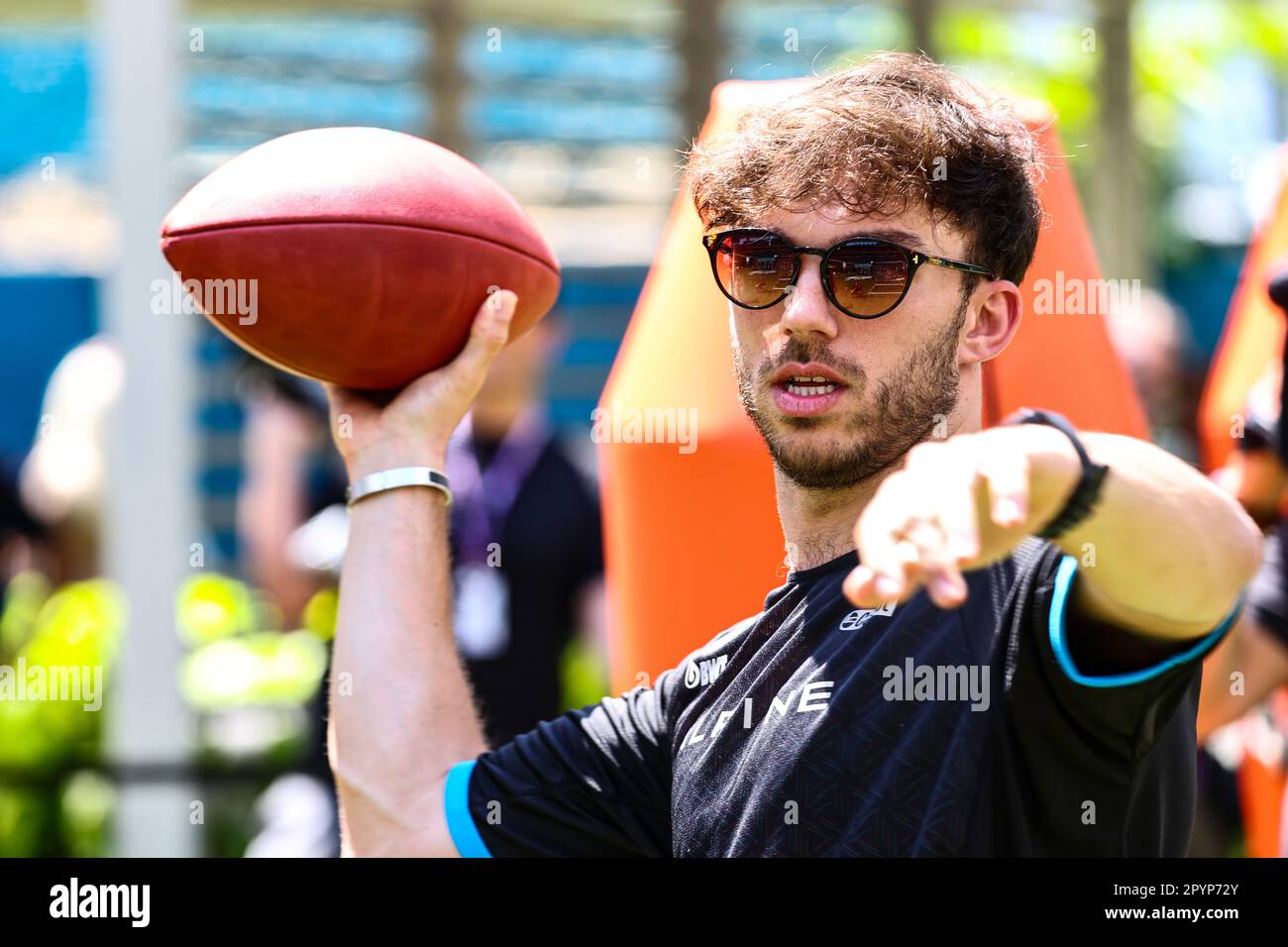 Miami, USA. 04th May, 2023. Pierre Gasly (FRA) Alpine F1 Team plays ...