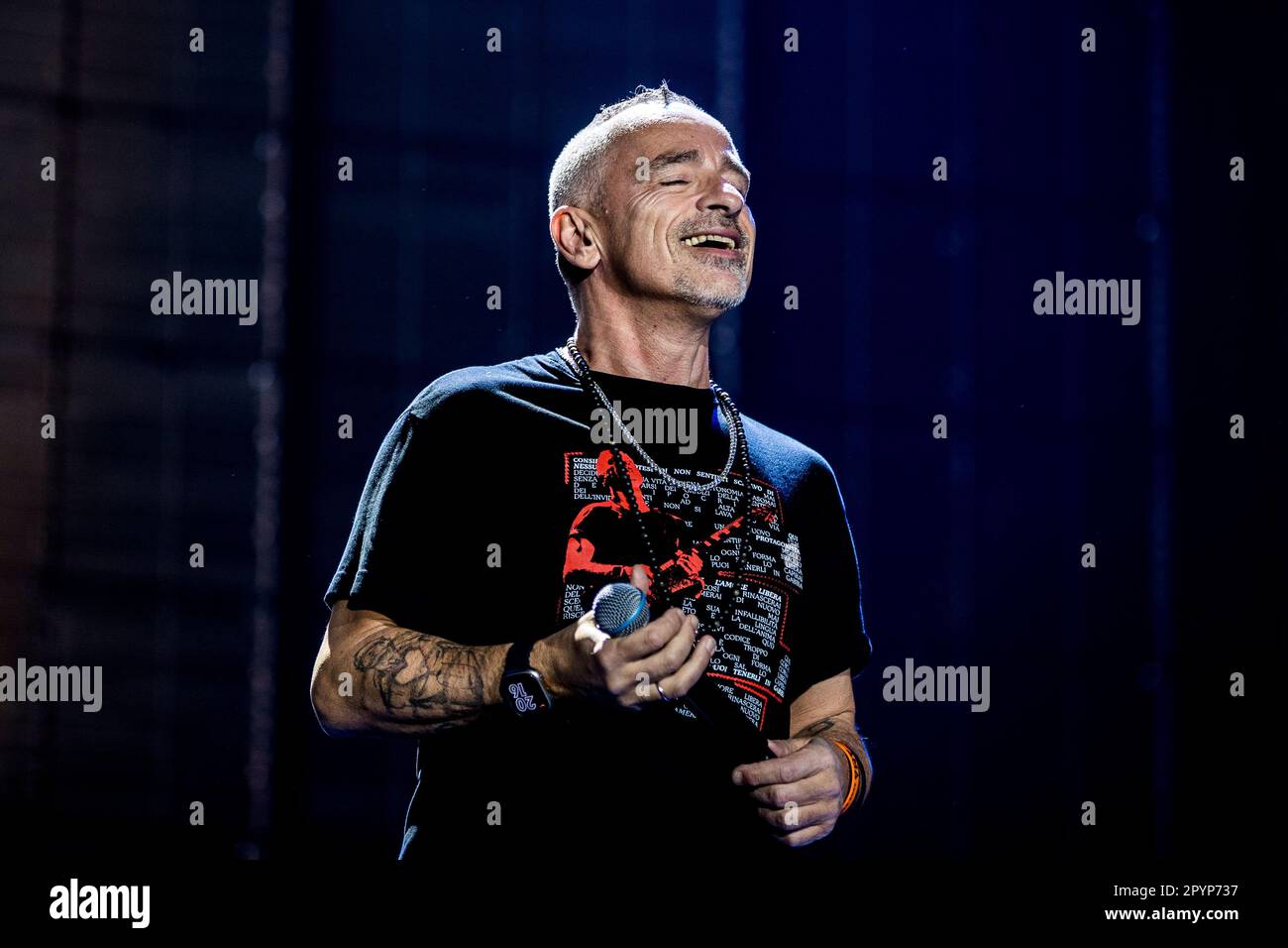 Copenhagen, Denmark. 04th May, 2023. The Italian singer Eros Ramazzotti ...
