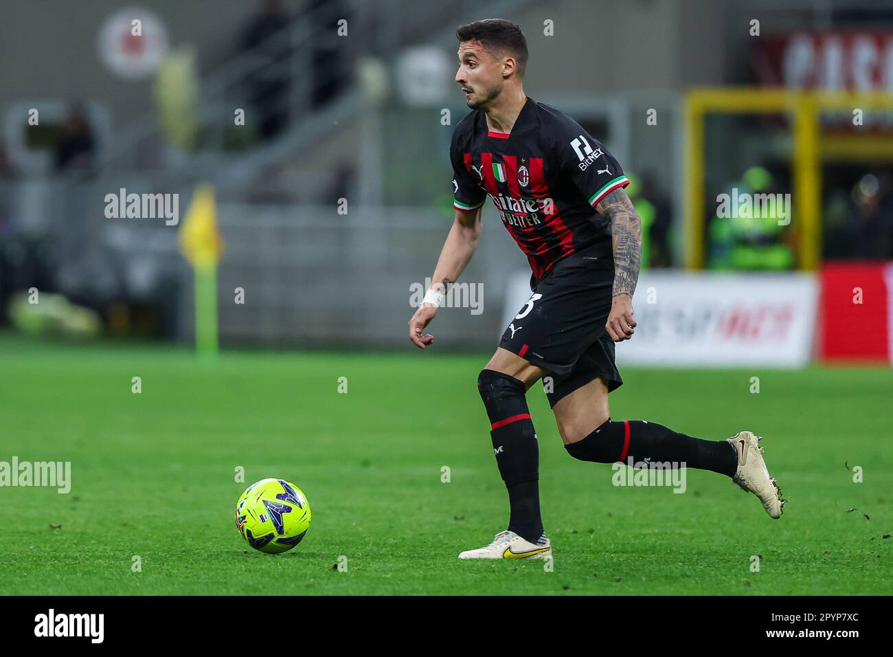 Milan, Italy. 03rd May, 2023. Rade Krunic of AC Milan in action during ...
