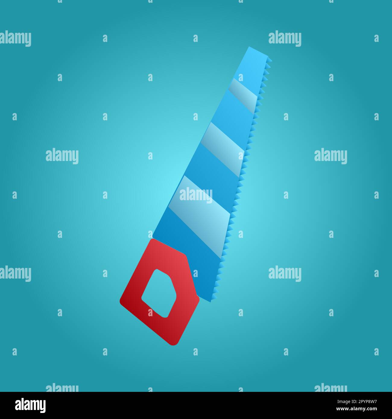 With a saw Stock Vector Images - Alamy