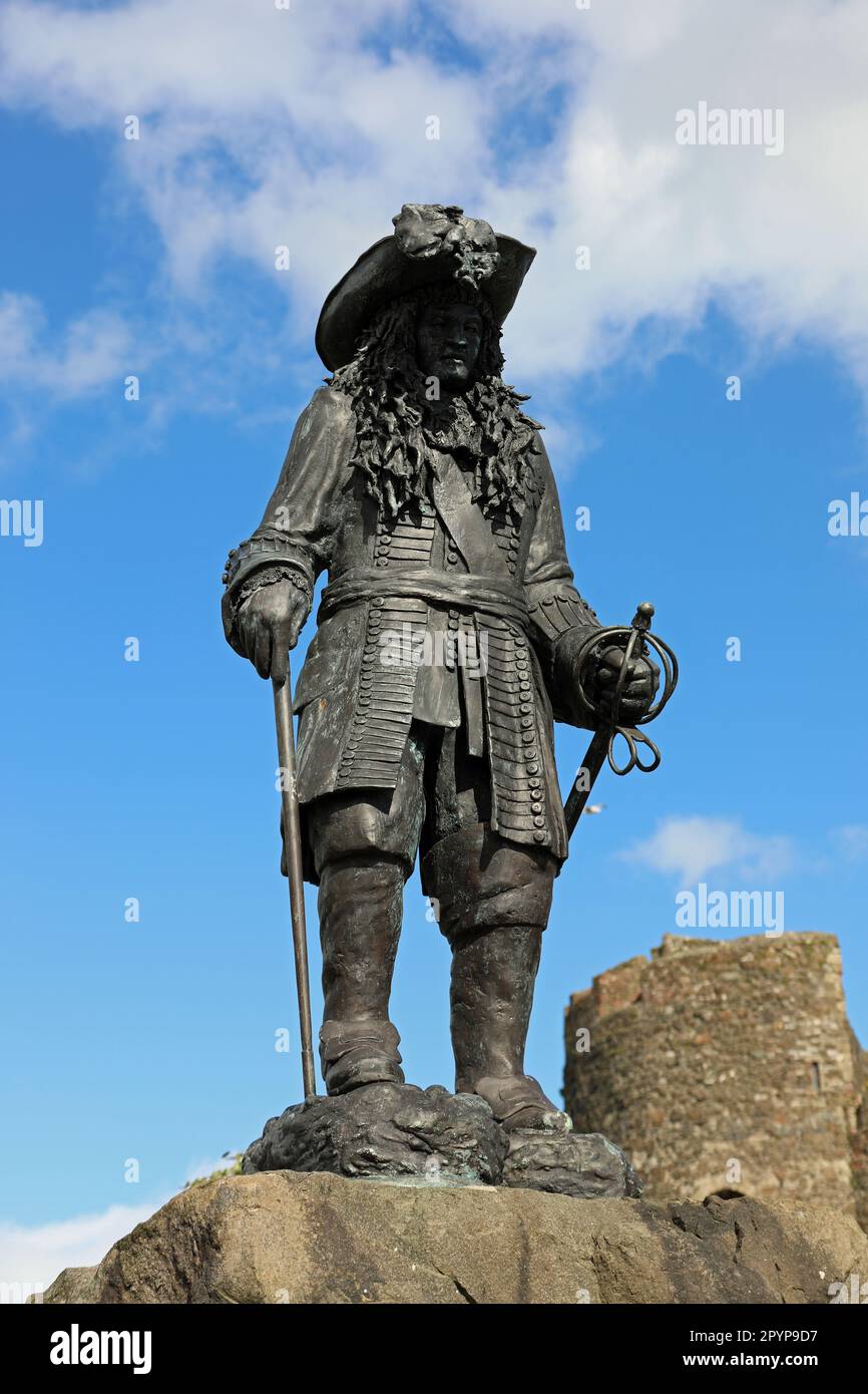 William of Orange statue in Carrickfergus Stock Photo - Alamy