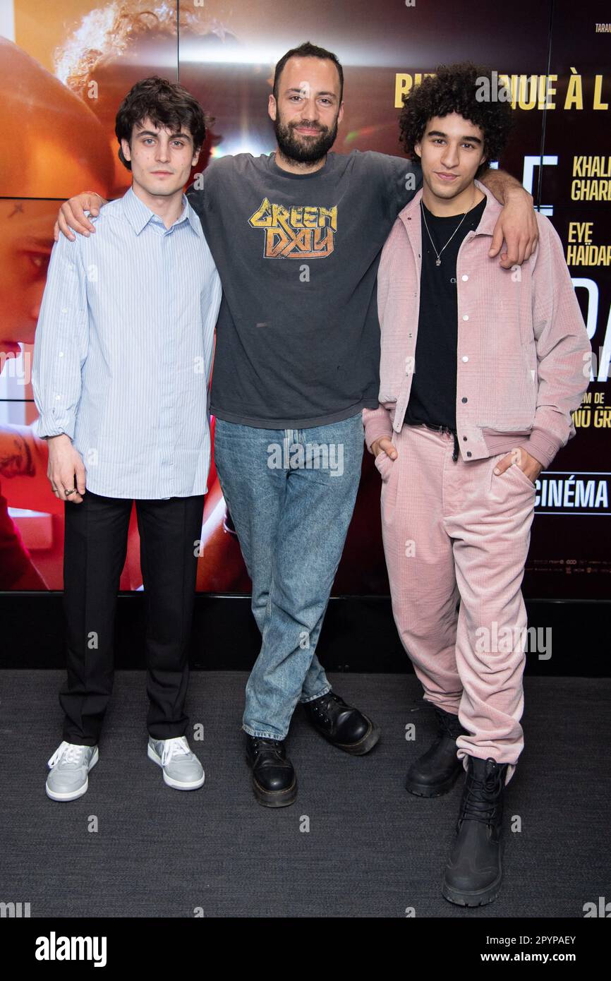 Paris, France. 04th May, 2023. Julien De Saint Jean, Zeno Graton and ...