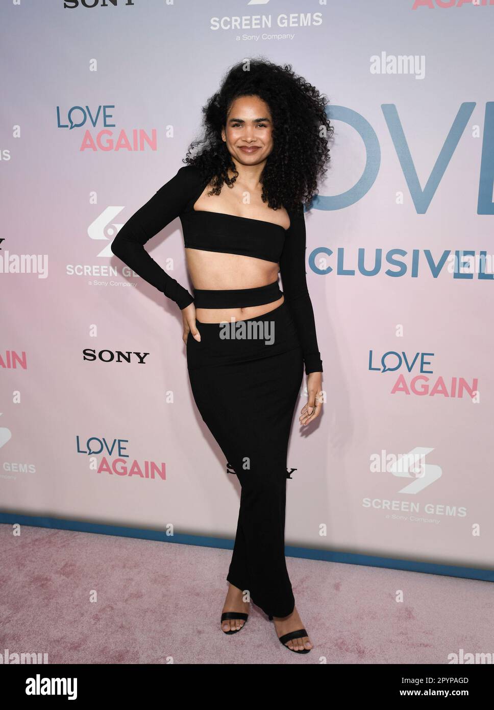 Ocean van Exel attends a special screening of Screen Gems' "Love Again ...