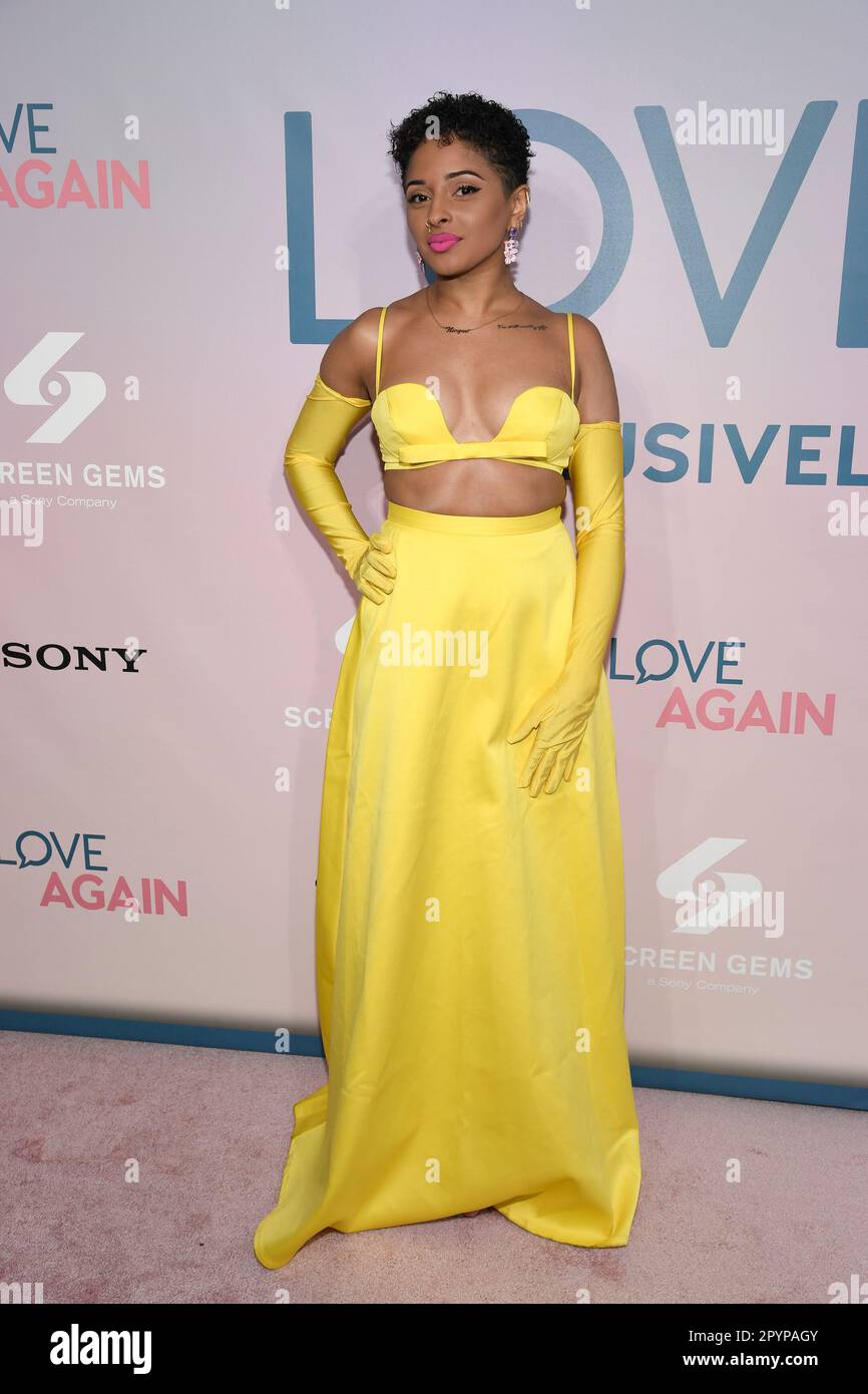 Nicque Marina attends a special screening of Screen Gems' "Love Again ...