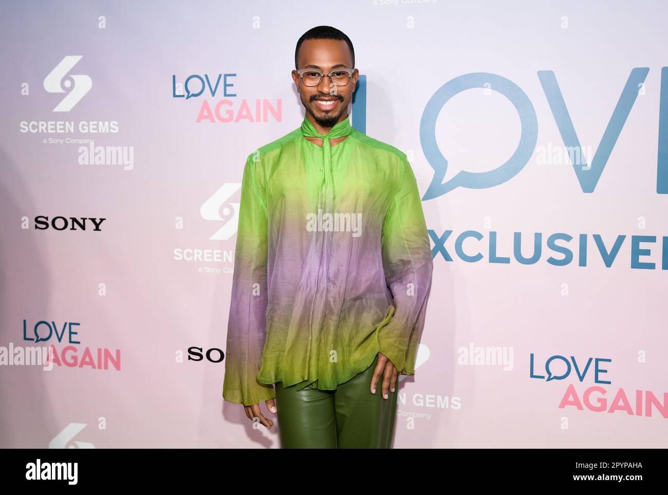 Kalen Allen attends a special screening of Screen Gems' "Love Again" at ...