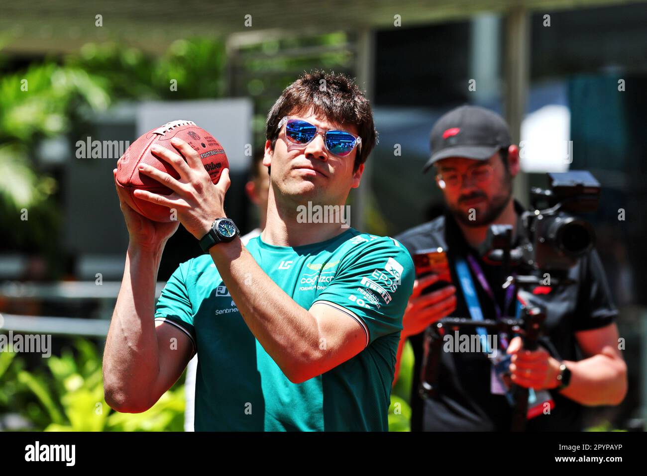 Miami, USA. 04th May, 2023. Lance Stroll (CDN) Aston Martin F1 Team ...