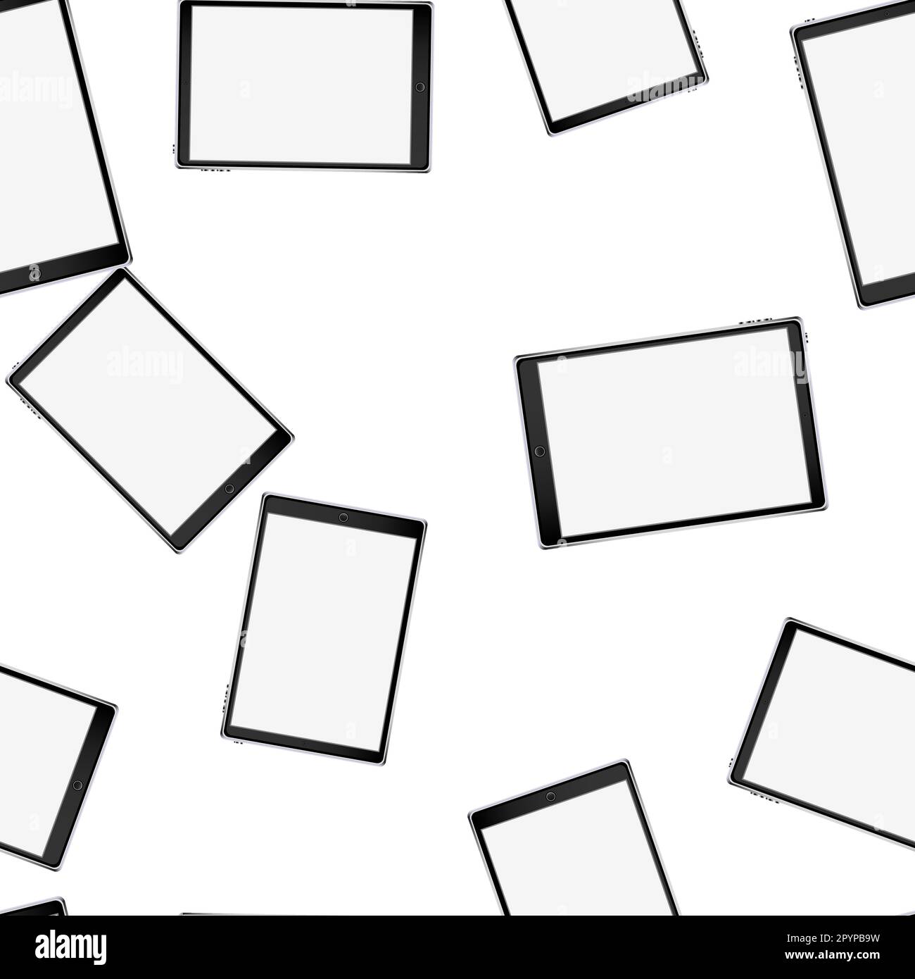 Texture, seamless pattern of smart modern smart touchscreen tablet ...