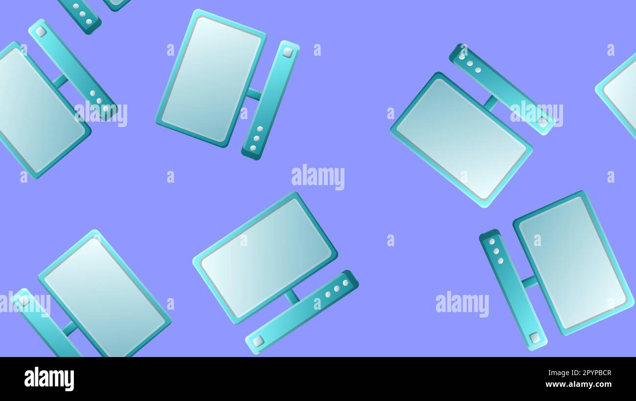 Endless seamless pattern of beautiful digital virtual virtual modern ...