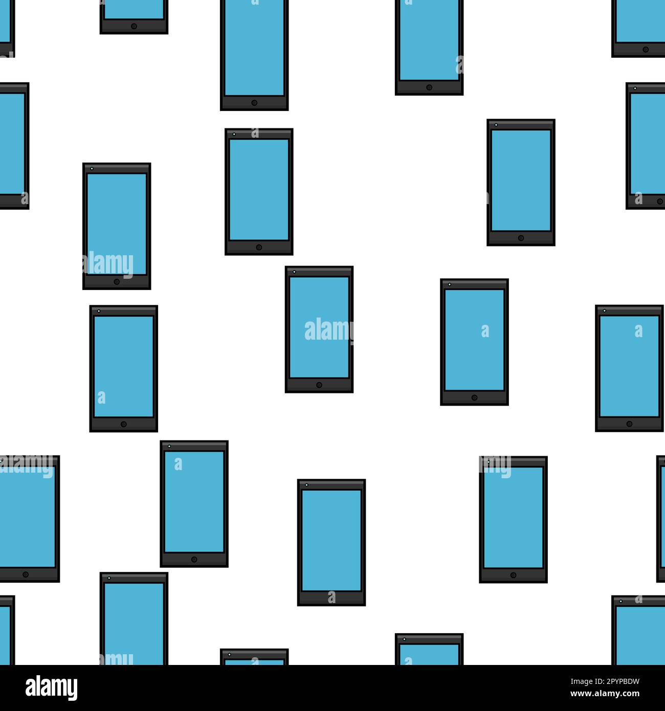 Texture seamless pattern of modern gadgets digital mobile phones ...