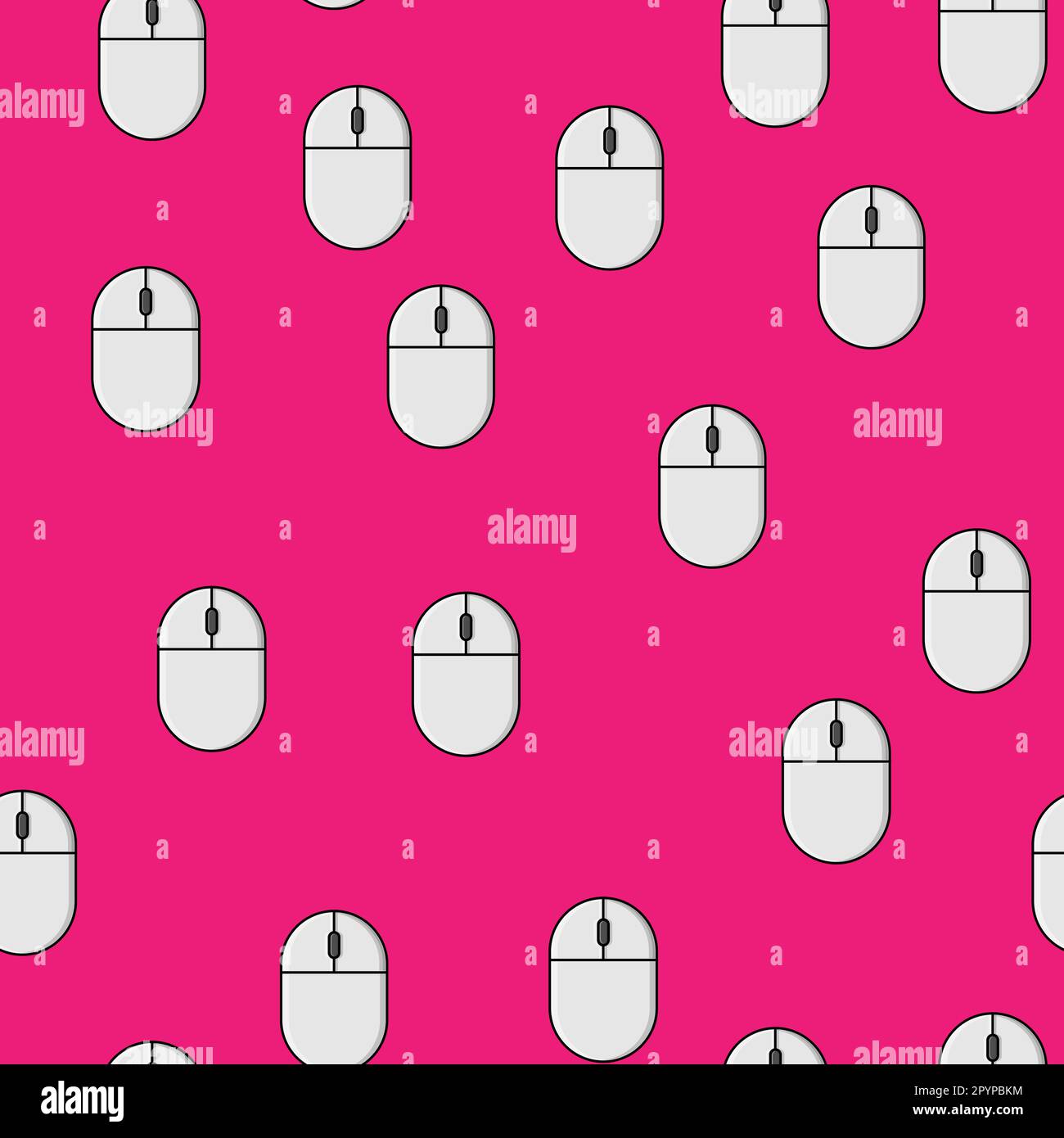 Seamless pattern, texture of modern digital wireless white two-button ...