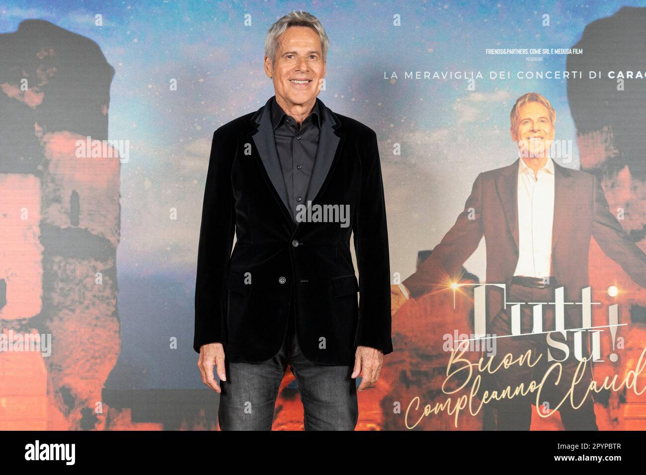 Rome, Italy. 04th May, 2023. The Italian singer Claudio Baglioni ...