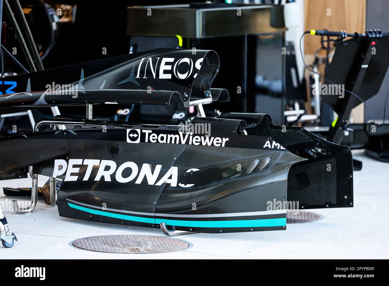 Miami Gardens, Etats Unis. 04th May, 2023. Mercedes AMG F1 Team W14 ...