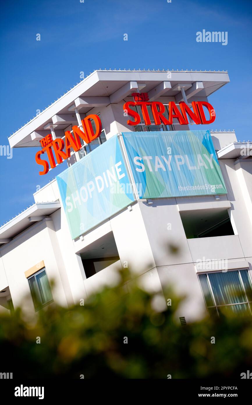 The Strand Huntington Beach Stock Photo - Alamy