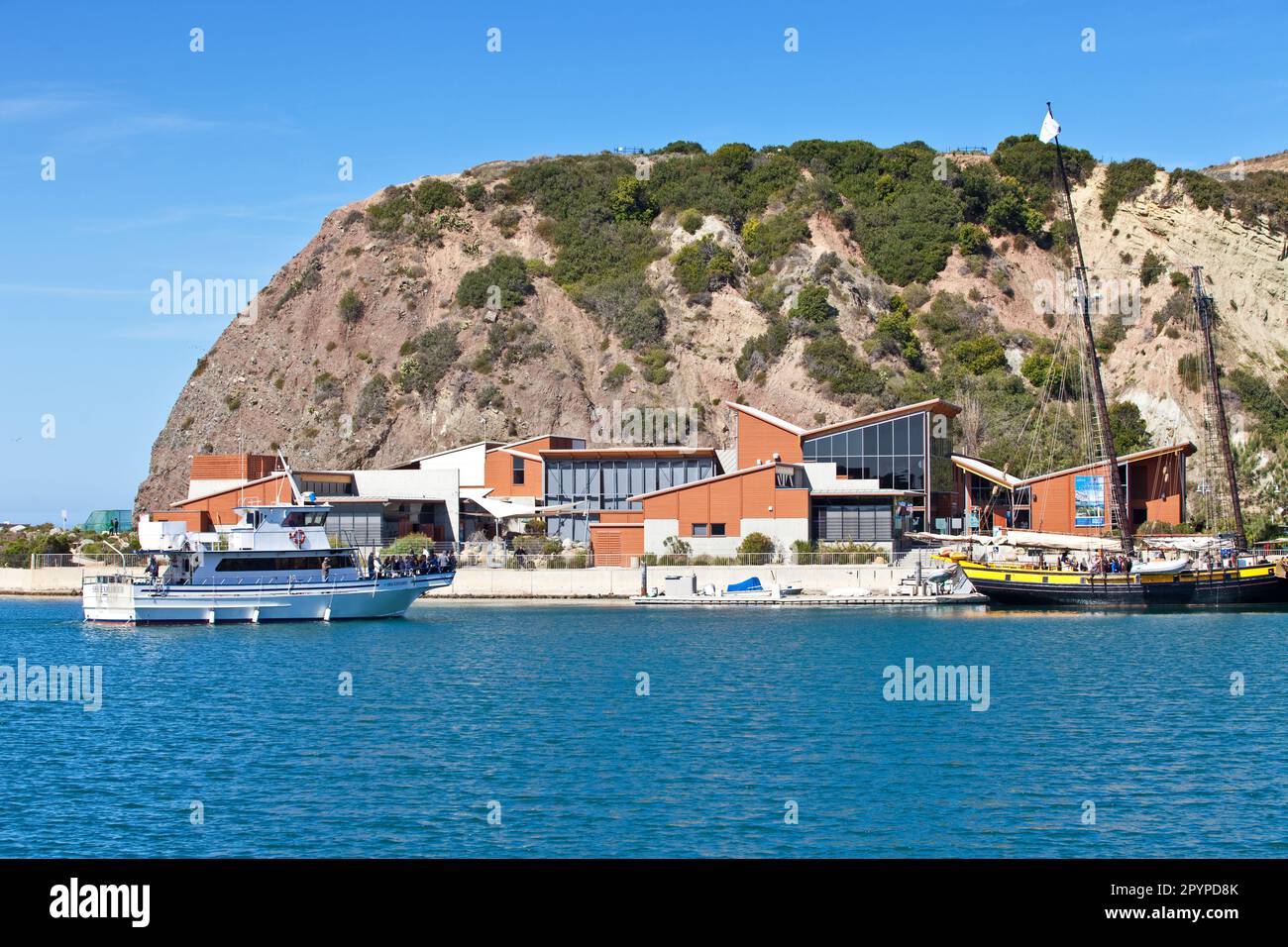 Dana Point Headlands and the Ocean Institute Stock Photo - Alamy