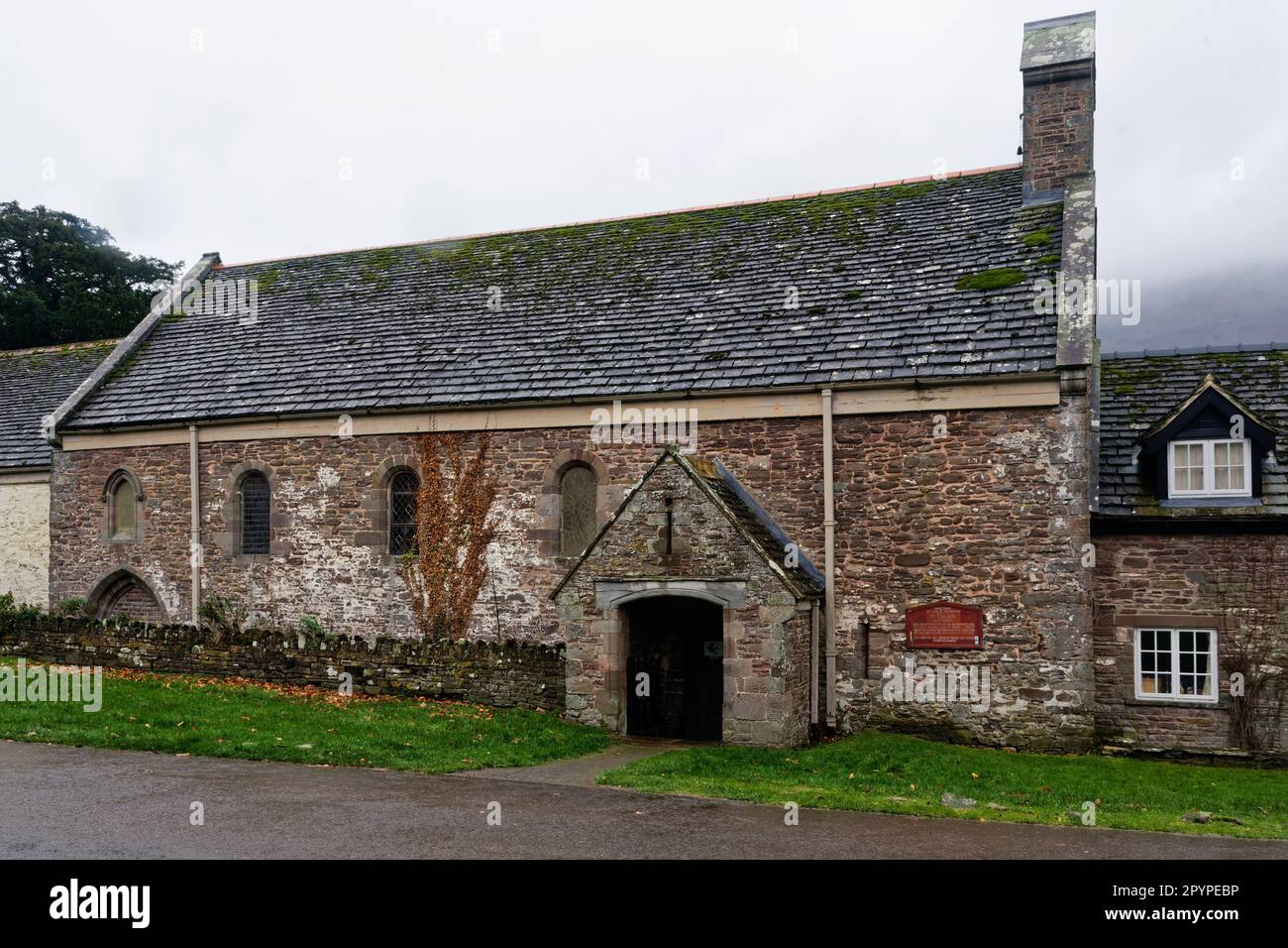St David's Church, Llanthony, Grade I Listed 12th century church in the ...