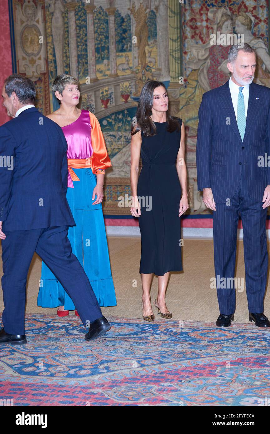 Madrid, Madrid, Spain. 4th May, 2023. King Felipe VI of Spain, Queen ...