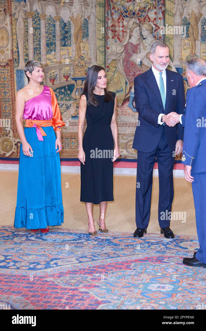 Madrid, Madrid, Spain. 4th May, 2023. King Felipe VI of Spain, Queen ...