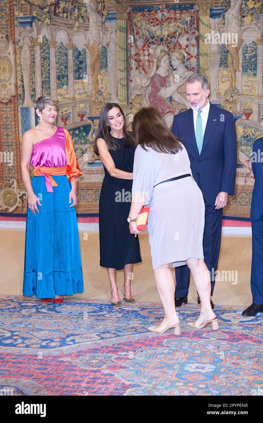 Madrid, Madrid, Spain. 4th May, 2023. King Felipe VI of Spain, Queen ...