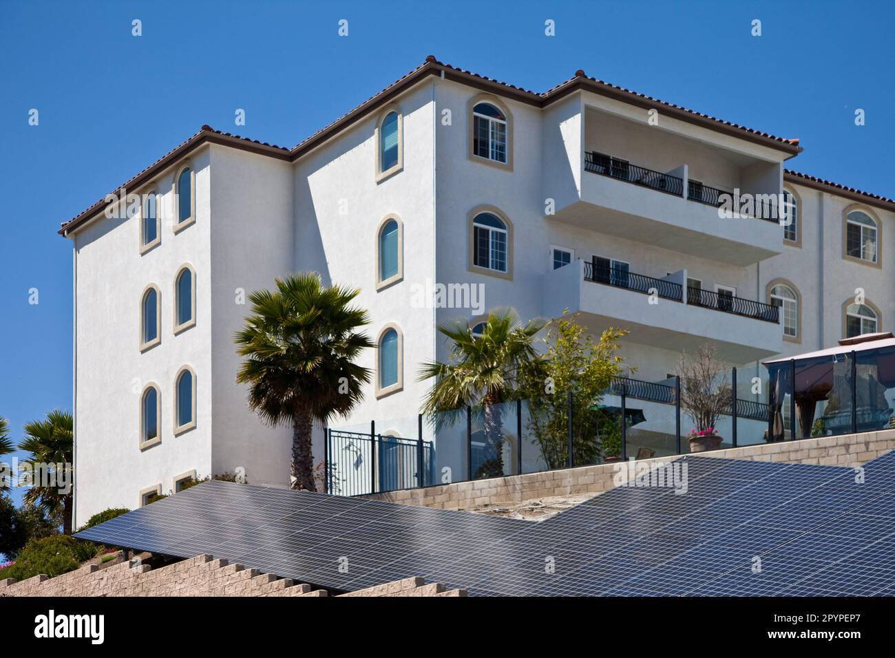 Solar Power Panels Stock Photo - Alamy
