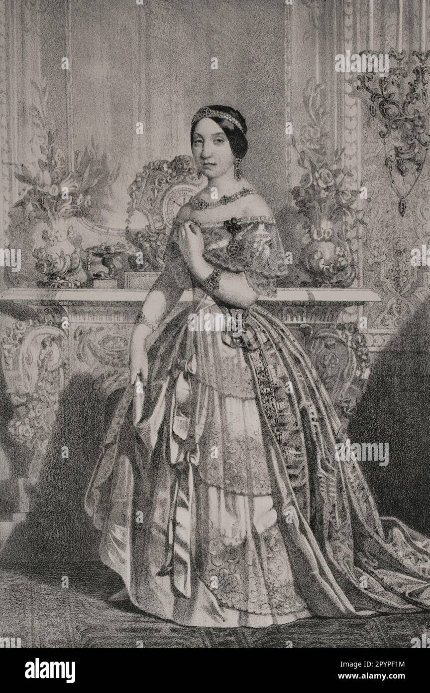 Infanta María Luisa Fernanda of Spain (1832-1897). Infanta of Spain by ...