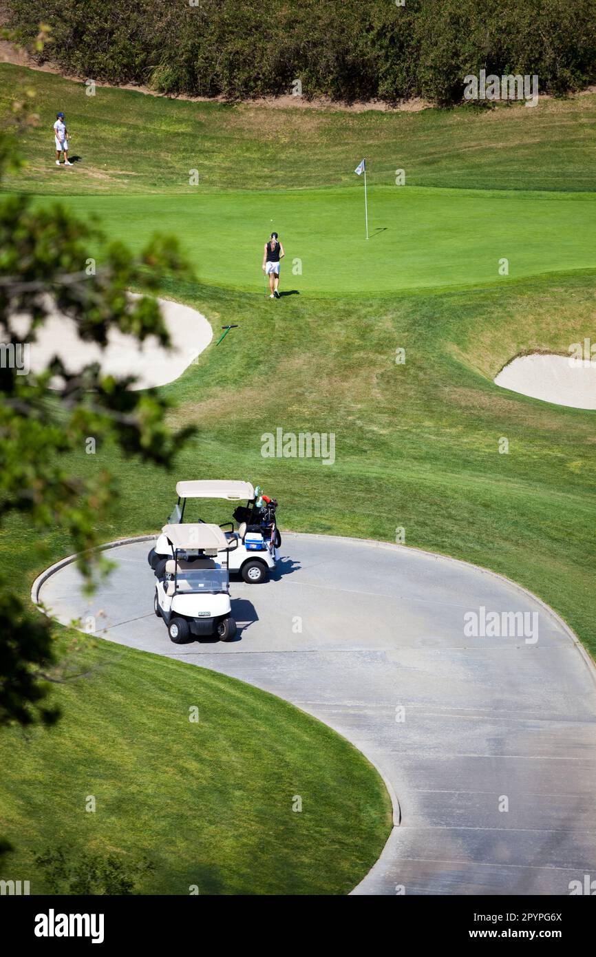Golf At Dove Canyon Country Club Stock Photo - Alamy