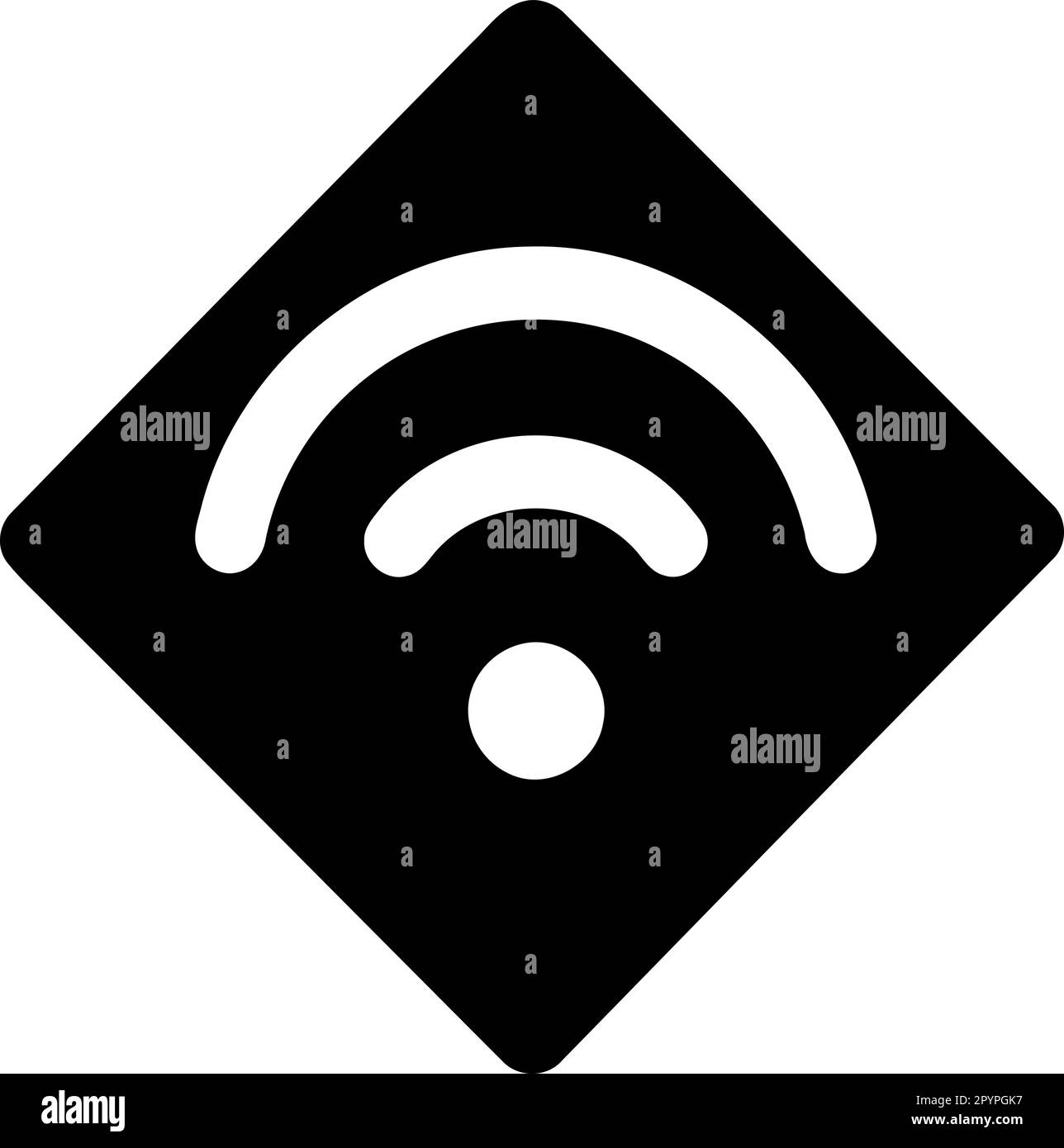 wireless internet wifi icon minimalistic vector illustration Stock ...