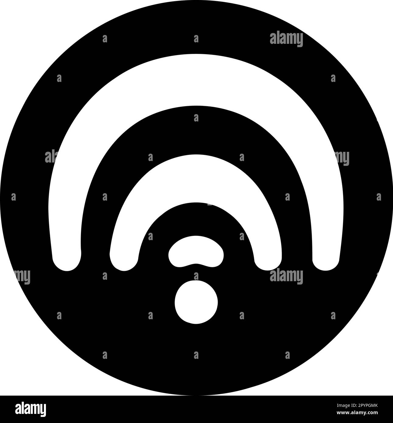 wireless internet wifi icon minimalistic vector illustration Stock ...