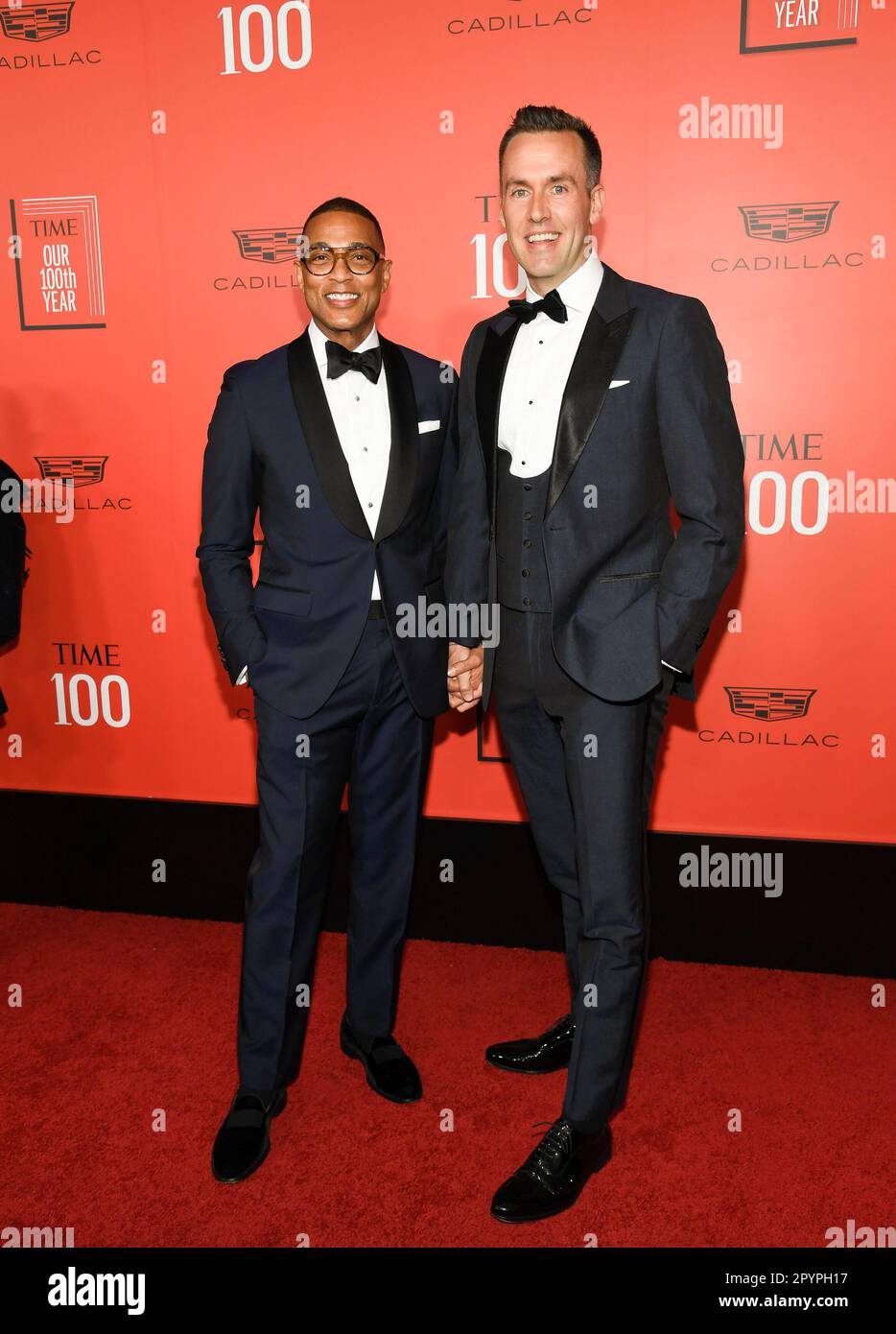 Don Lemon, left, and Tim Malone attend the Time100 Gala, celebrating ...
