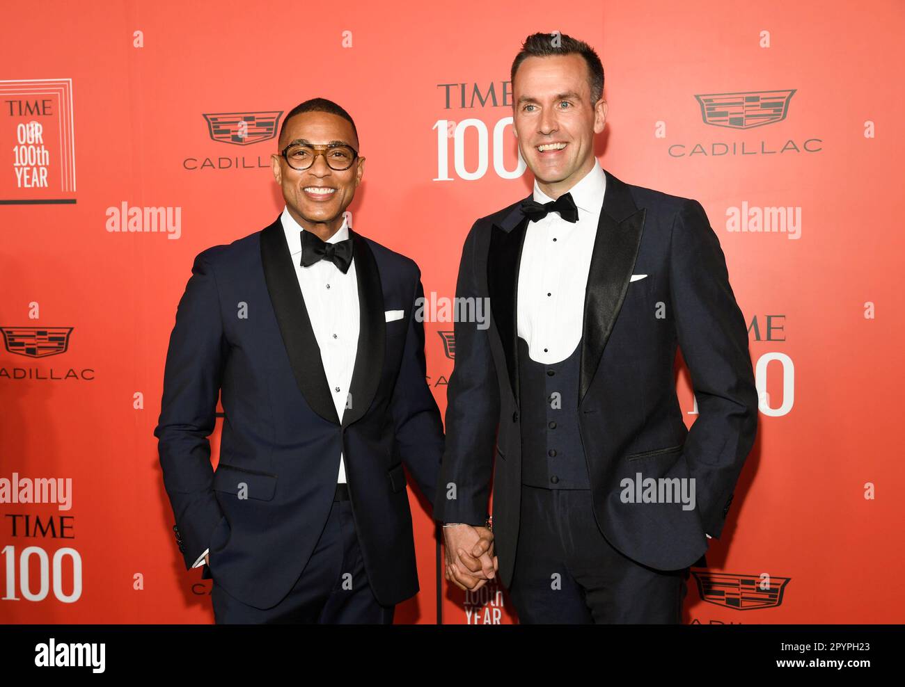 Don Lemon, left, and Tim Malone attend the Time100 Gala, celebrating ...