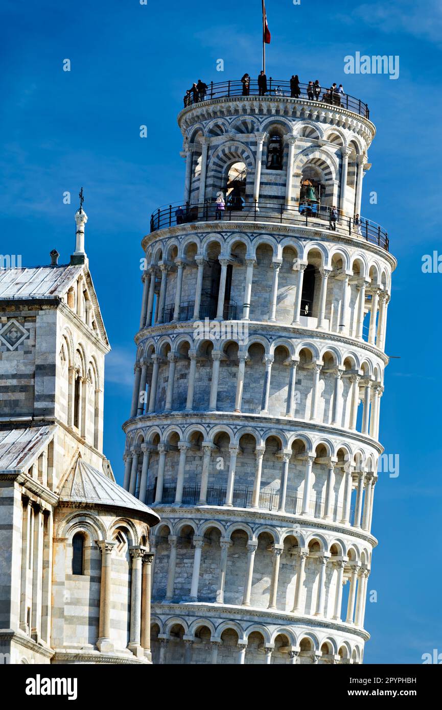 Pisa Tuscany Italy. Piazza dei Miracoli (Square of Miracles). The ...