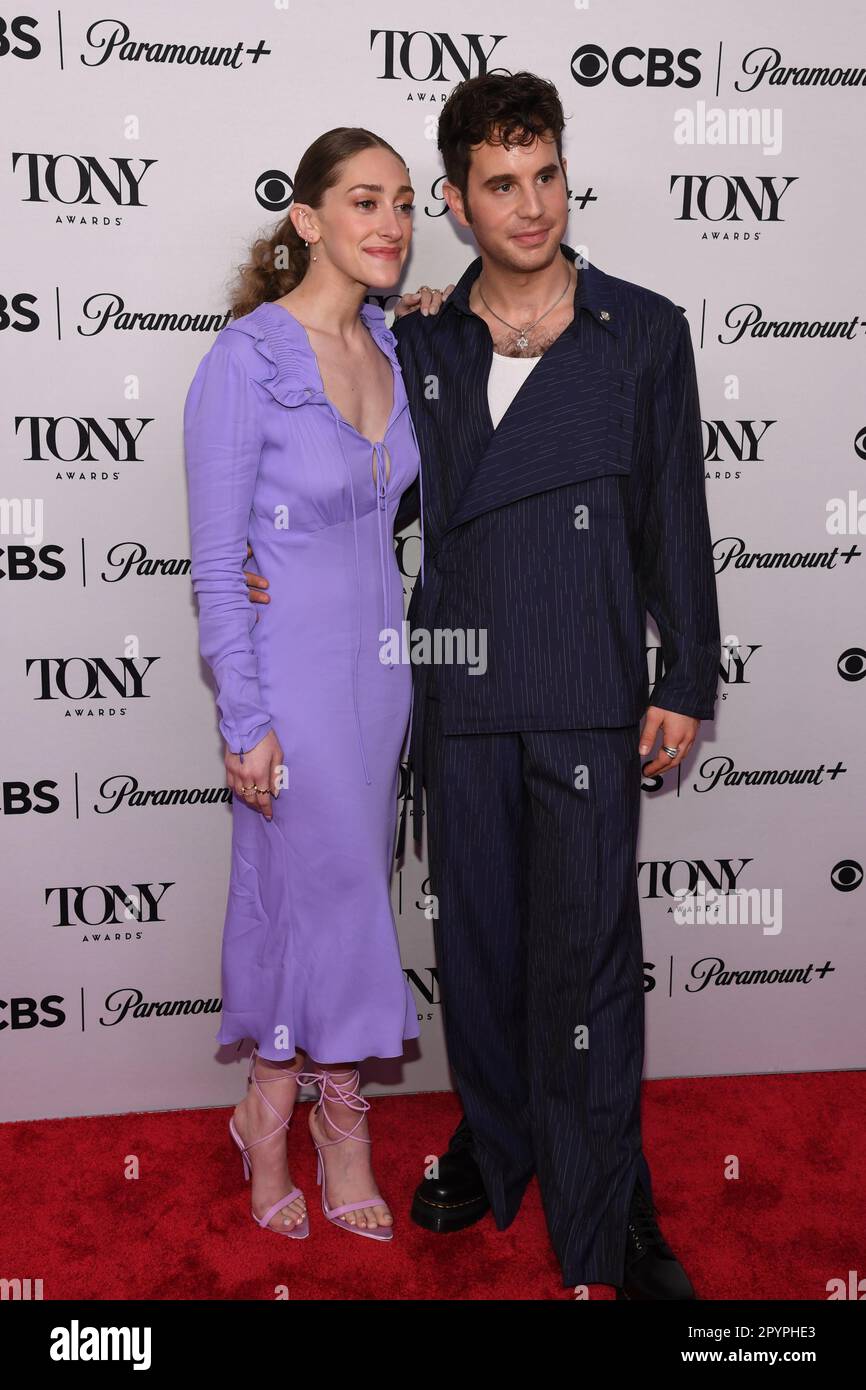 New York, USA. 04th May, 2023. Micaela Diamond and Ben Platt attending ...