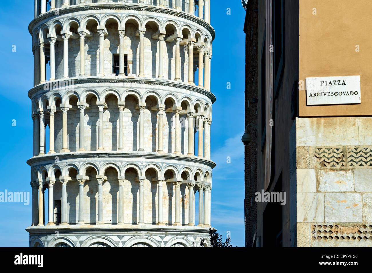 Pisa Tuscany Italy. The Leaning Tower Stock Photo - Alamy