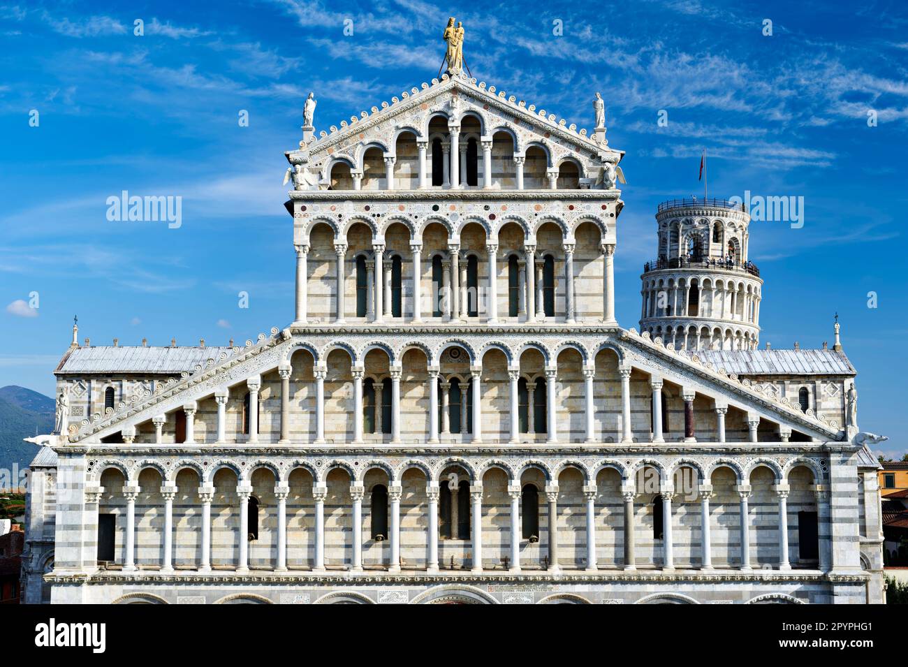 Pisa Tuscany Italy. Piazza dei Miracoli (Square of Miracles). The ...