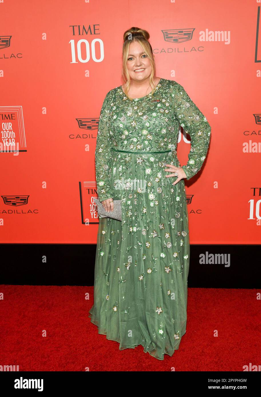 Colleen Hoover attends the Time100 Gala, celebrating the 100 most ...