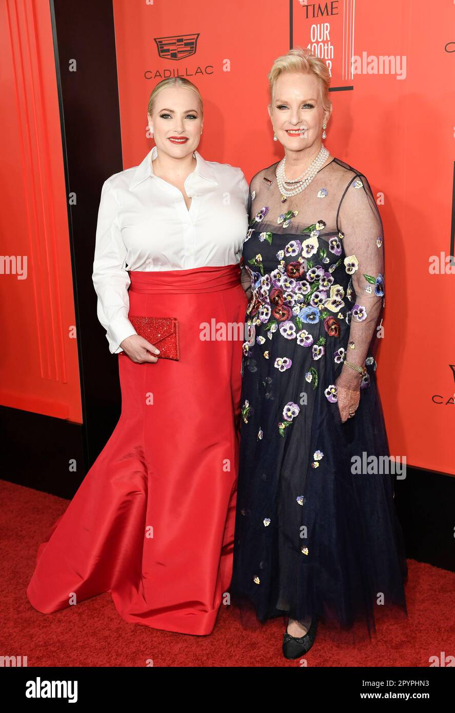 Meghan McCain, left, and Cindy McCain attend the Time100 Gala ...