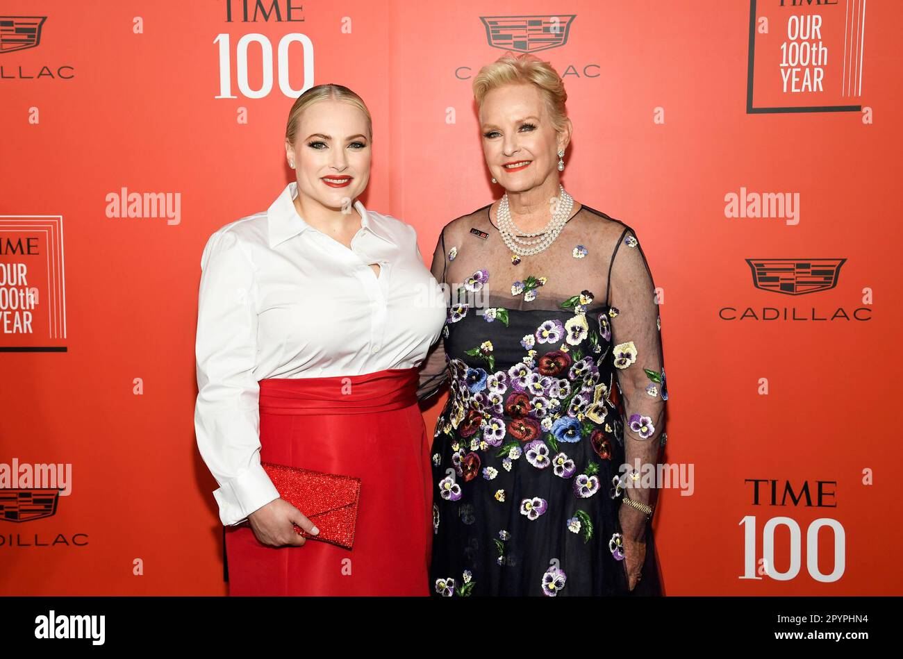 Meghan McCain, left, and Cindy McCain attend the Time100 Gala ...