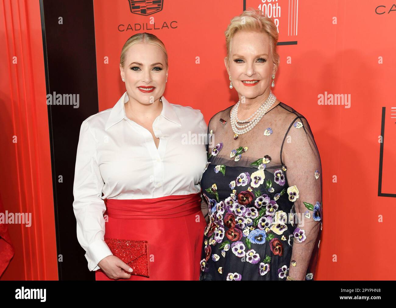 Meghan McCain, left, and Cindy McCain attend the Time100 Gala ...