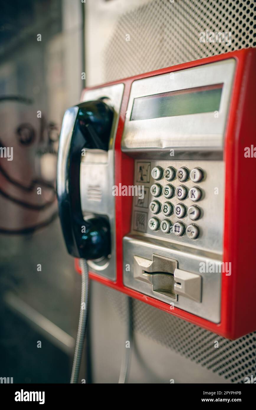 Public image metal box hi-res stock photography and images - Alamy