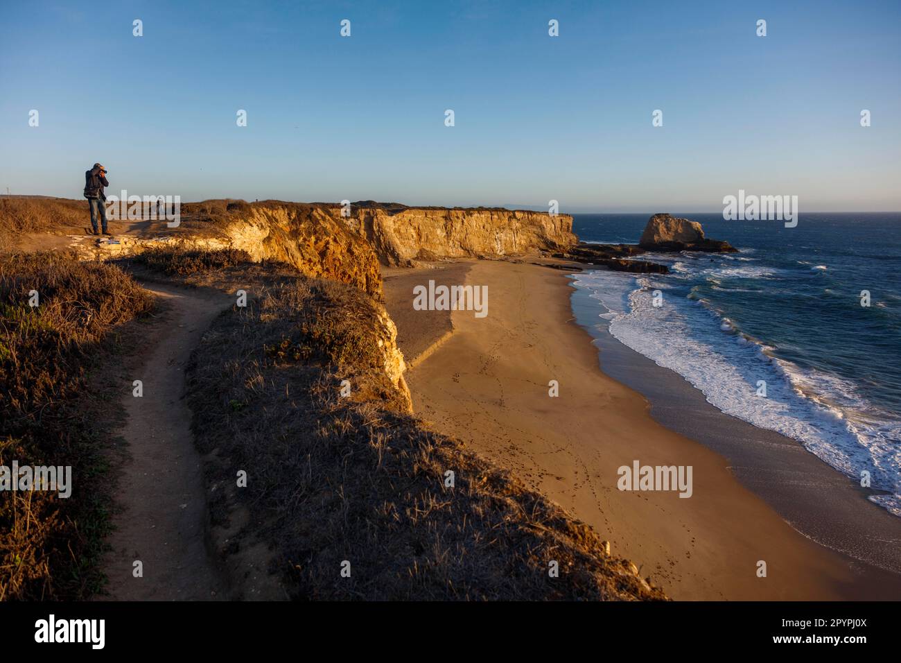 Panther Beach, also known as hole in the wall beach is located near ...