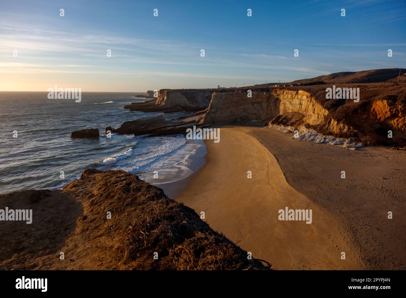 Panther Beach, also known as hole in the wall beach is located near ...