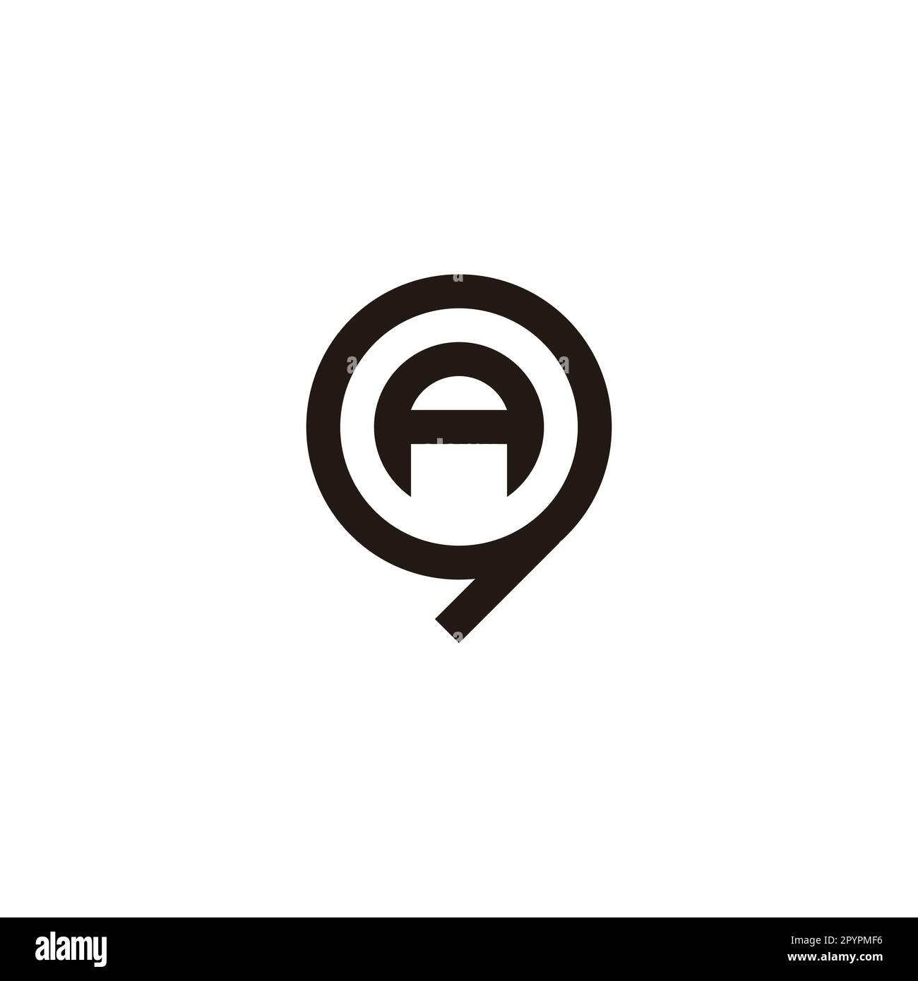 Number in letter circle Cut Out Stock Images & Pictures - Alamy