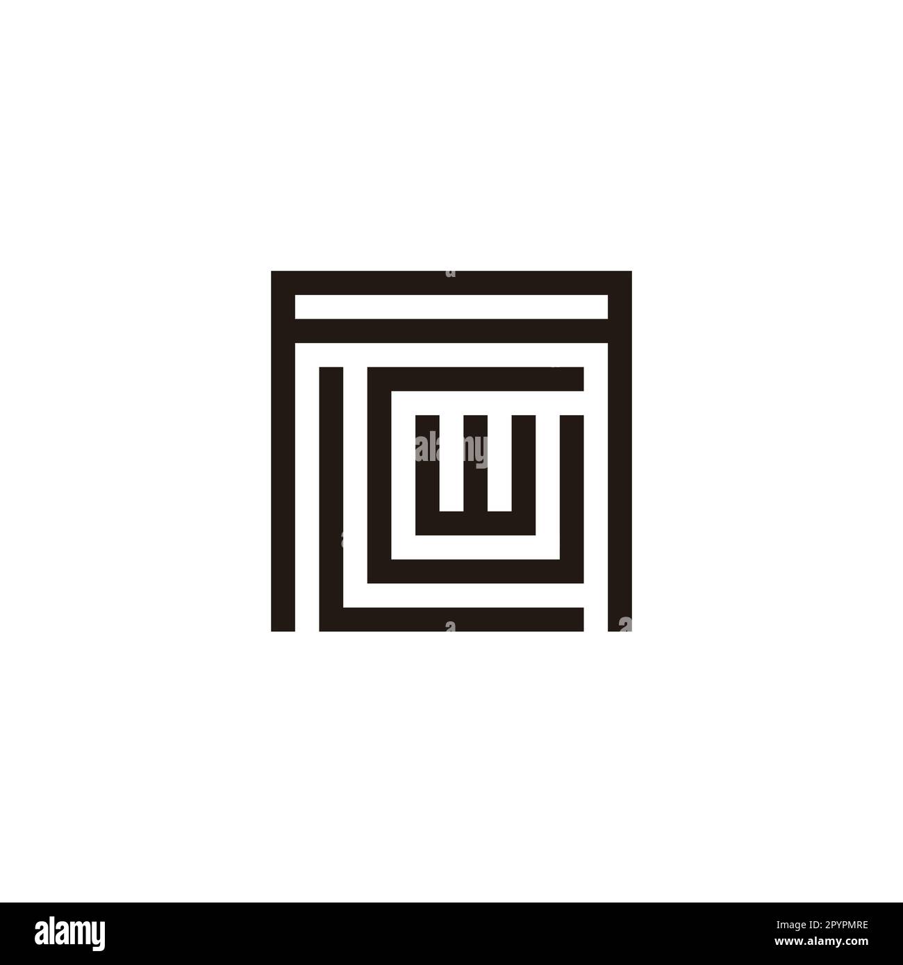Letter A, L, G and w square geometric symbol simple logo vector Stock ... Letter A, L, G and w square geometric symbol simple logo vector Stock ...