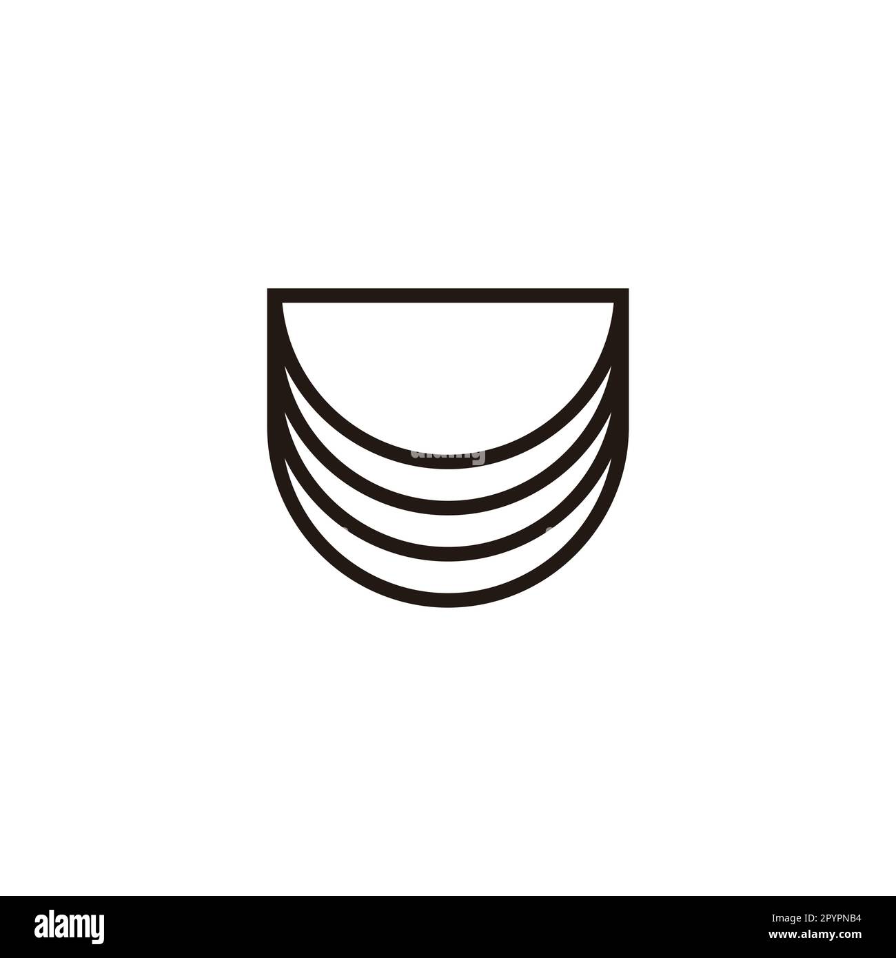 Mask, line geometric symbol simple logo vector Stock Vector Image & Art ...