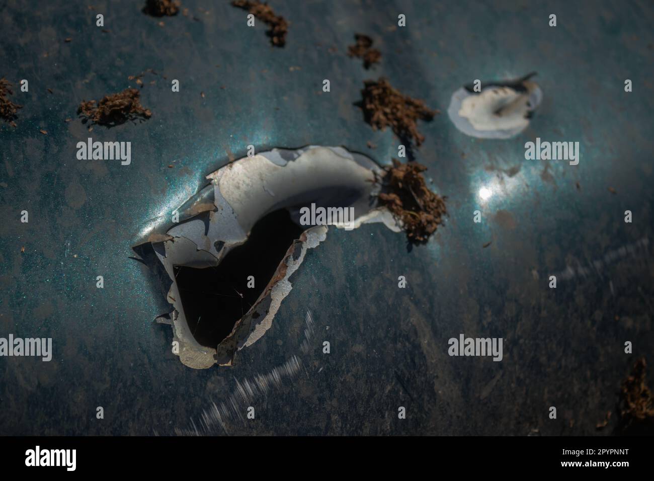 Evacuation of a Ukrainian combat vehicle damaged by shrapnel from the ...