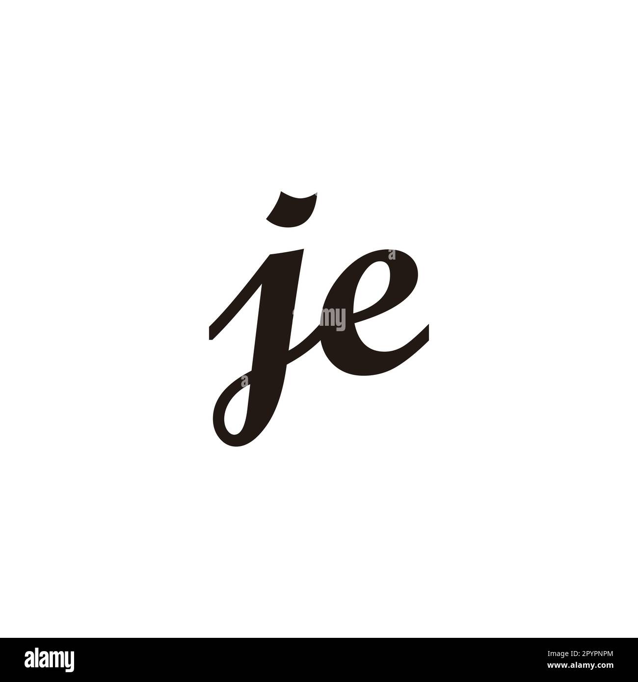 Letter je connect geometric symbol simple logo vector Stock Vector ... Letter je connect geometric symbol simple logo vector Stock Vector ...