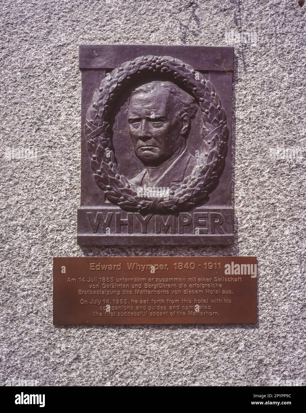 This series of images are of the mountains near the Swiss resort town ...