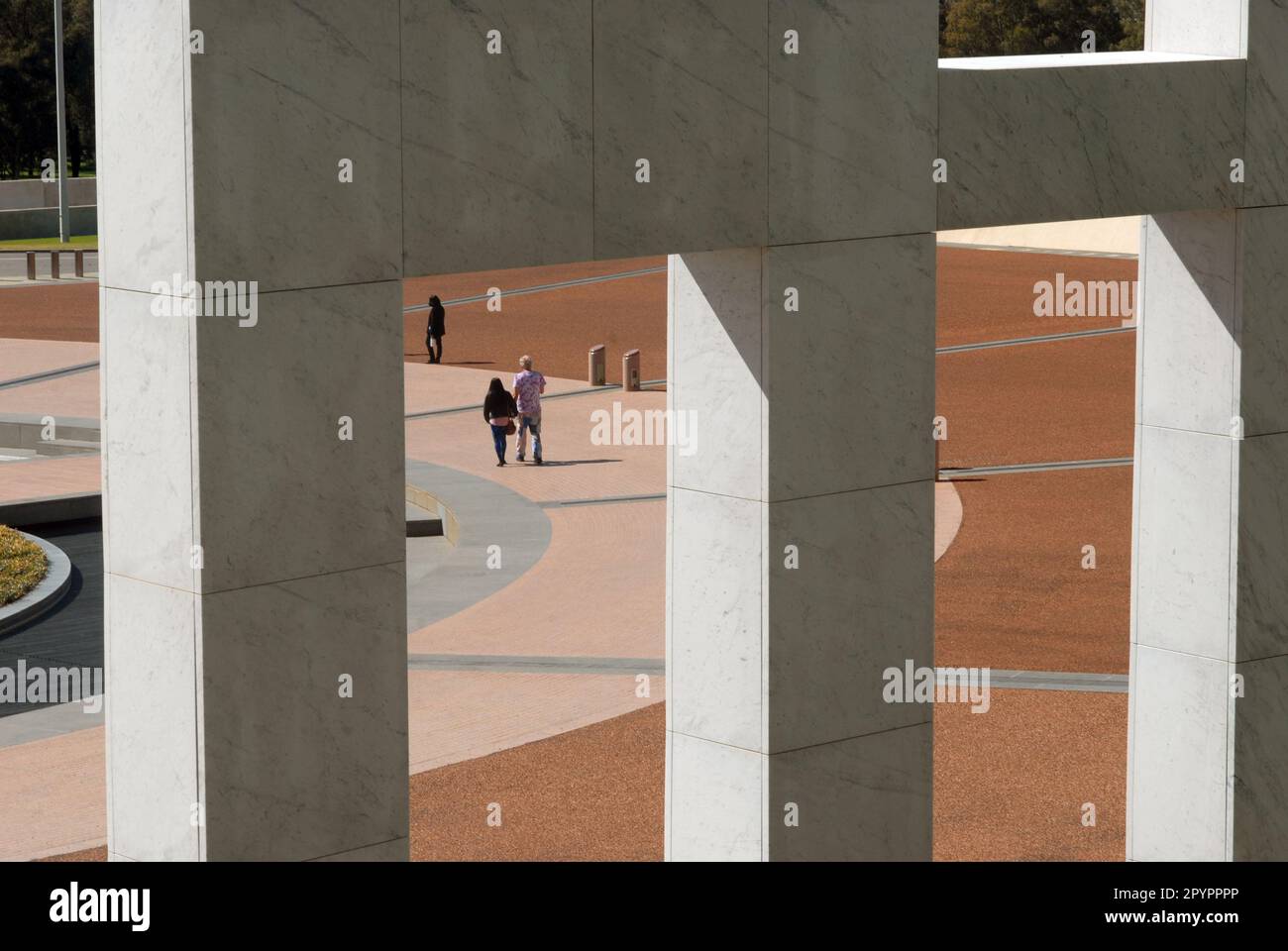 Entrance to Australia's Parliament House, Canberra, ACT Stock Photo - Alamy