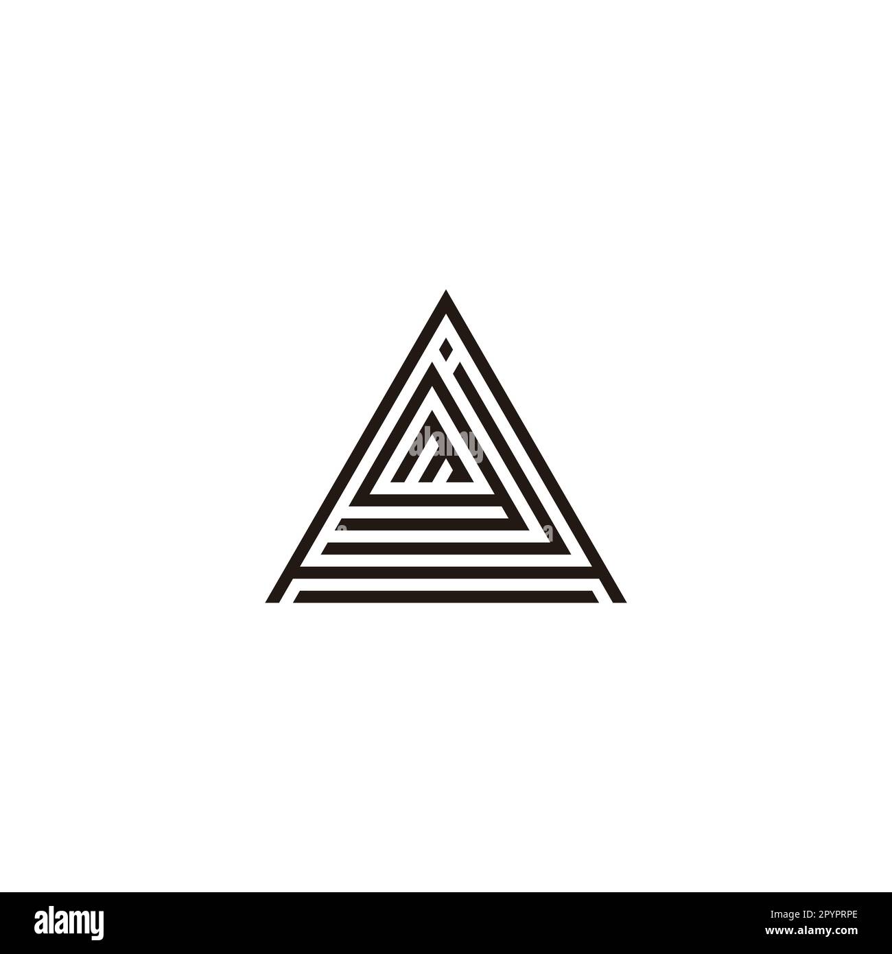 Letter A J G And M Triangle Line Geometric Symbol Simple Logo Vector Stock Vector Image And Art 